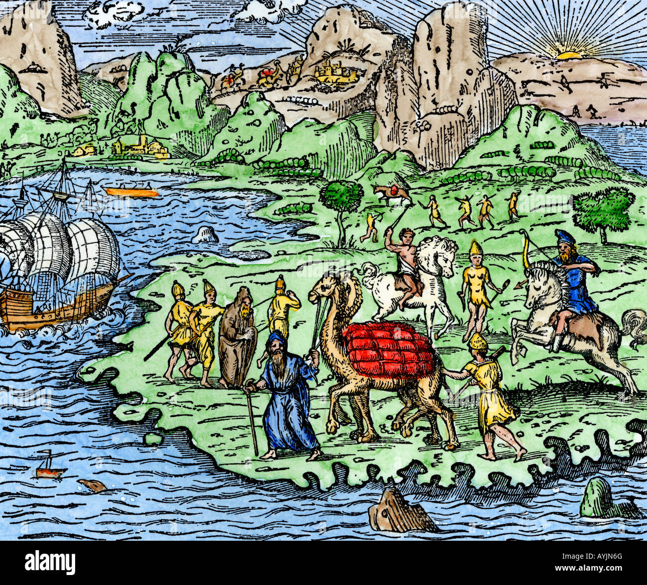 Silk Road Marco Polo Stockfotos und -bilder Kaufen - Alamy