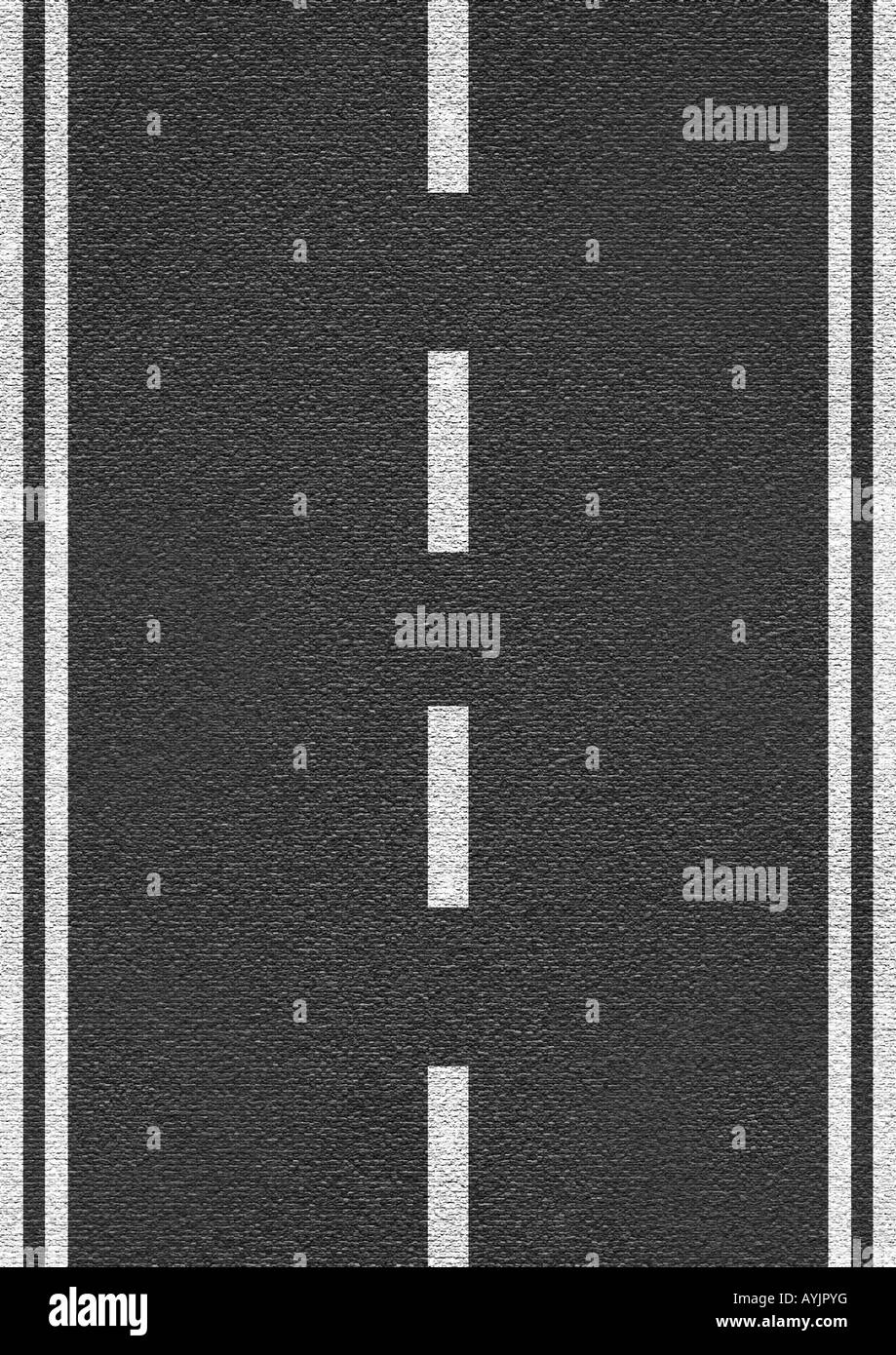 Textur der Asphalt sehr detaillierte Struktur mit einer Kennzeichnung ...