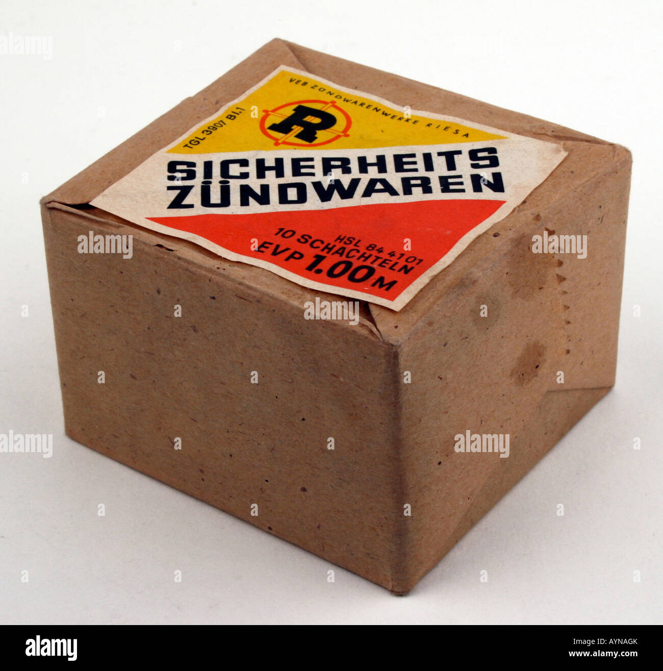 Industrie, Spiel, große Verpackung von Safe-Match, hergestellt vom ...