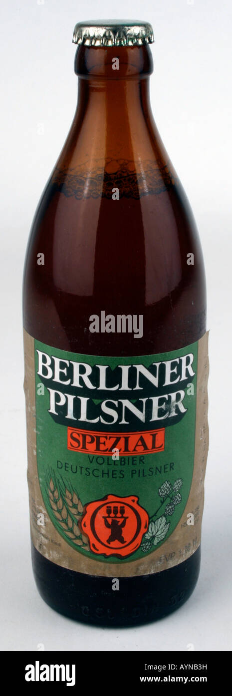 Lebensmittel, Getränke, Bier, Berliner Pilsner, produziert vom Kombinat ...
