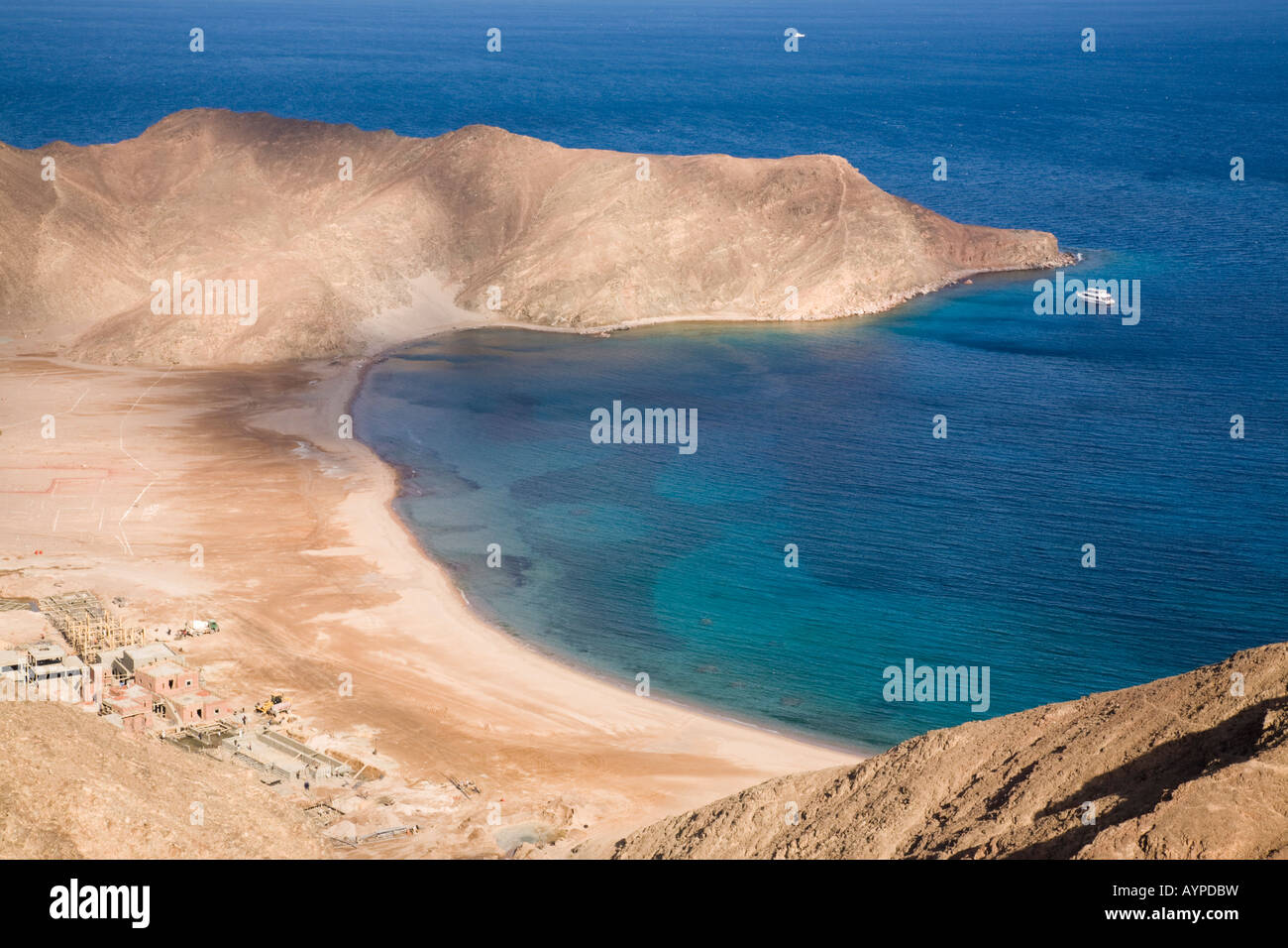 Taba Golf von Aqaba Halbinsel Sinai Ägypten ruhigen unbebauten Bucht ...