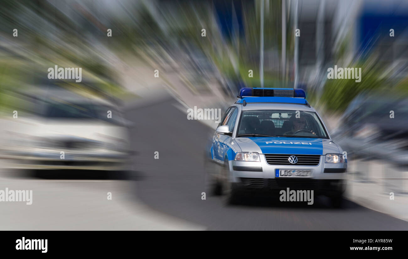 Polizeiauto Deutschland Stockfotos und -bilder Kaufen - Alamy