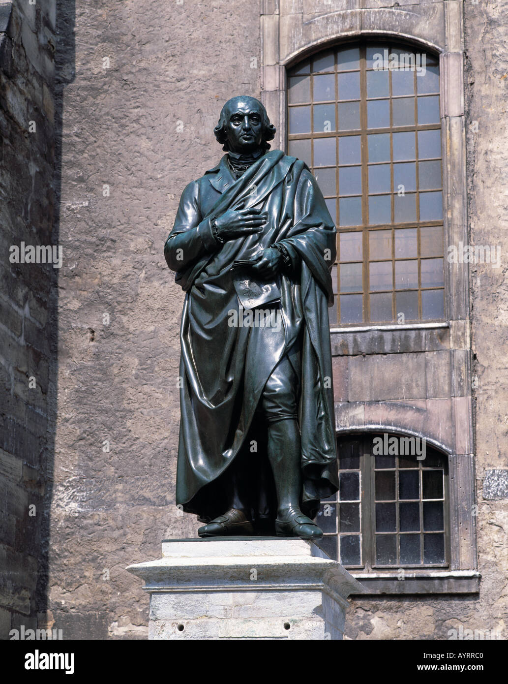 Herder-Denkmal in Weimar, Thüringen Stockfotografie - Alamy