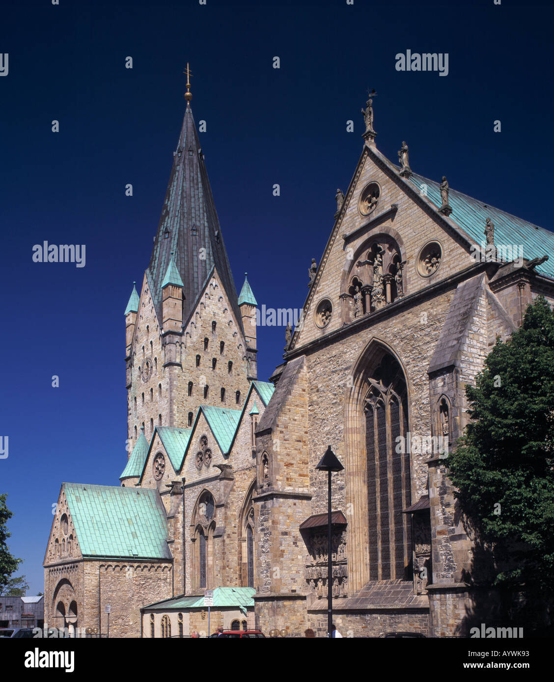 Paderborn cathedral paderborn city north -Fotos und -Bildmaterial in ...