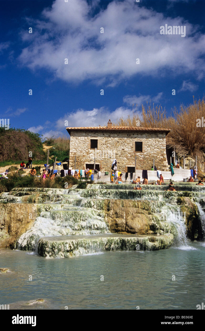 Cascate del Mulino, Terme di Saturnia, Maremma, Provinz Grosseto ...