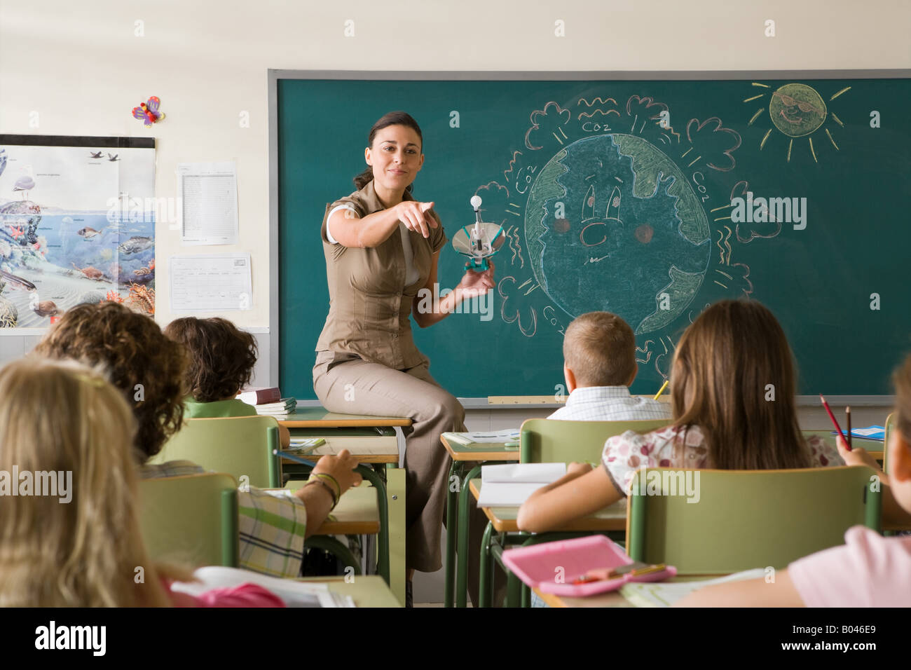 Lehrer mit klasse -Fotos und -Bildmaterial in hoher Auflösung – Alamy