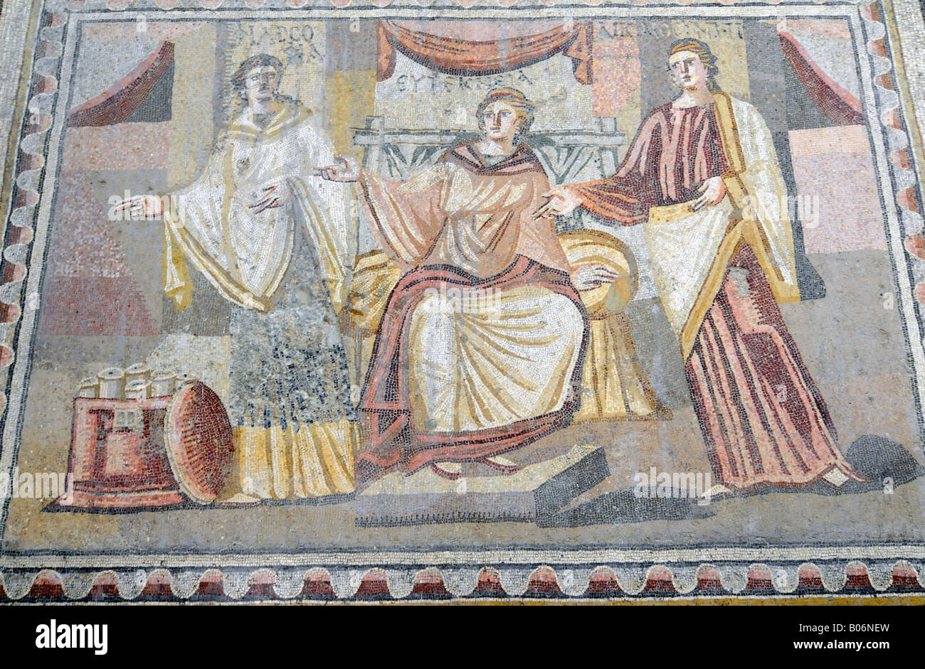 National museum syria mosaic -Fotos und -Bildmaterial in hoher ...