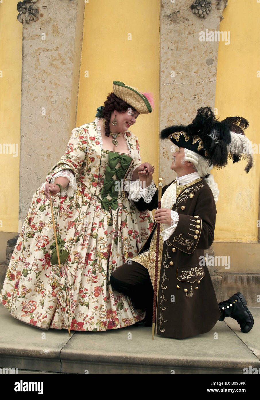 Paar in der barockzeit Stockfotos und -bilder Kaufen - Alamy