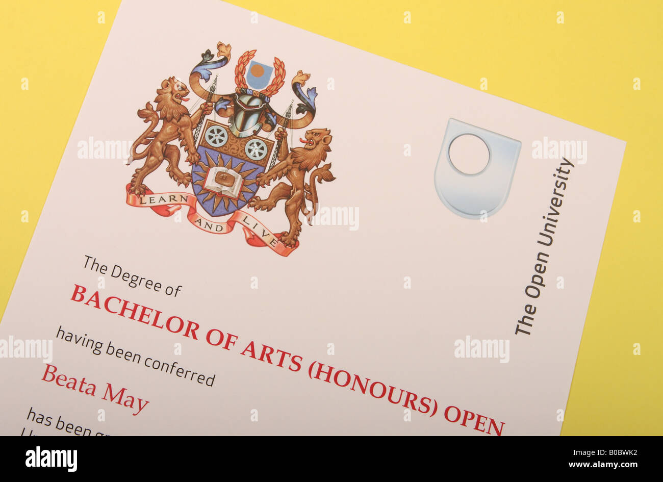 University qualification -Fotos und -Bildmaterial in hoher Auflösung ...