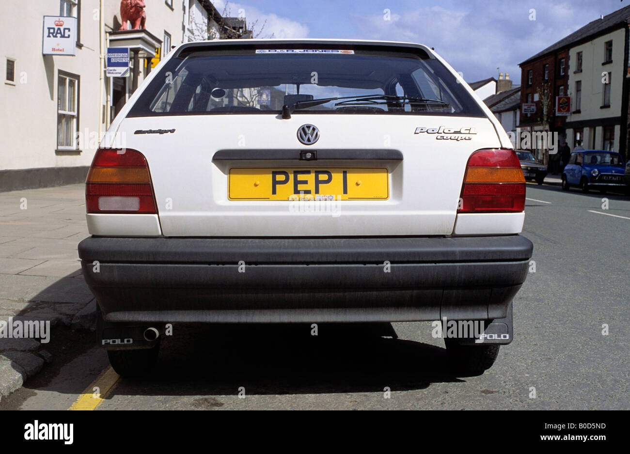 Lustiges Autokennzeichen Stockfotos und -bilder Kaufen - Alamy