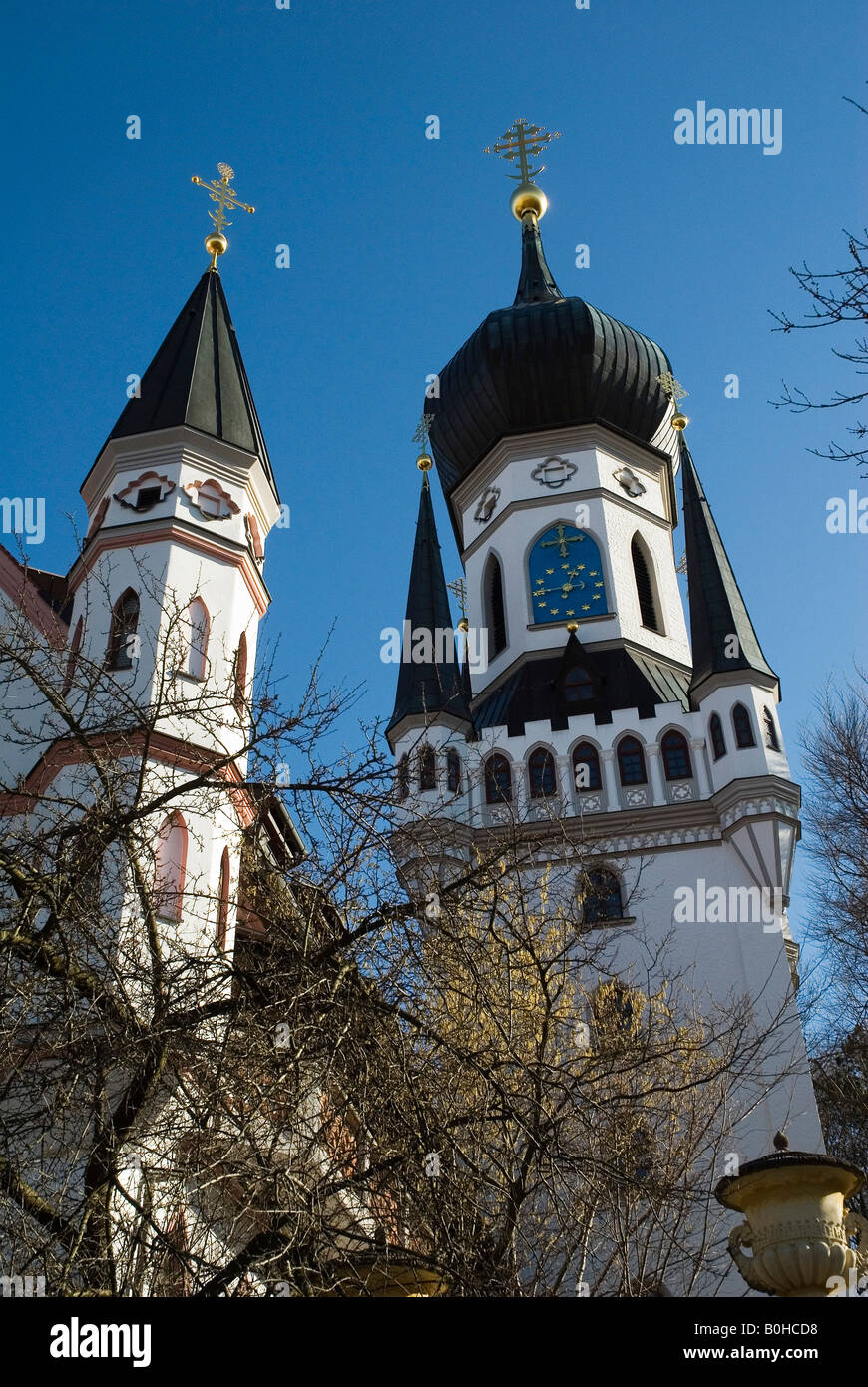Templer-Kloster und Schloss, die Kirche des Ordens der Tempelritter in ...