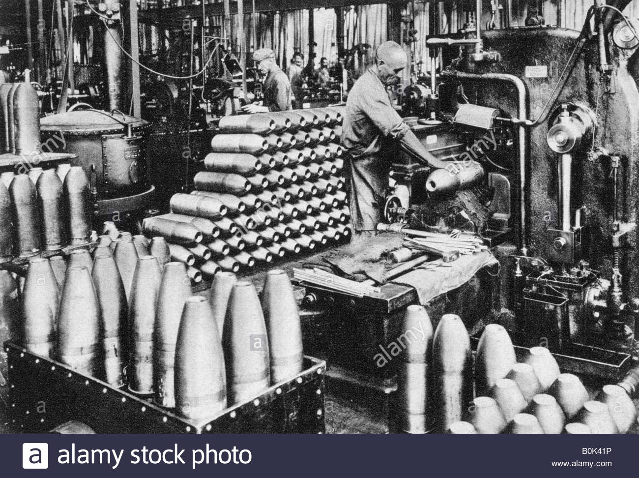 Ammunition Factory World War I Stockfotos & Ammunition Factory World ...