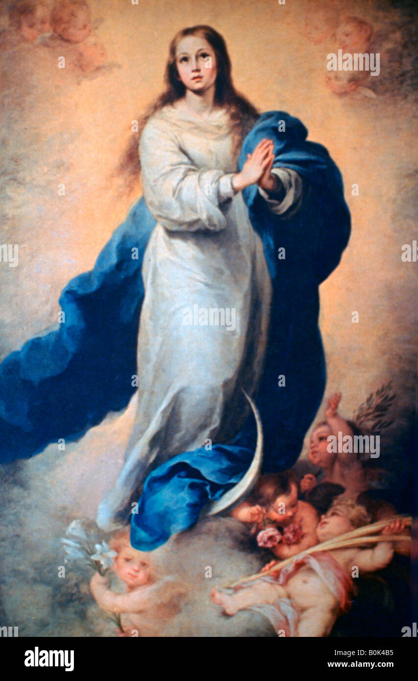 Die unbefleckte empfängnis von murillo -Fotos und -Bildmaterial in hoher Auflösung – Alamy