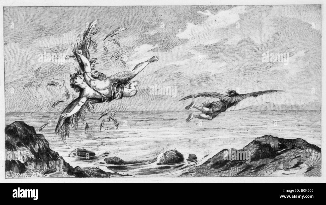 Daedalus icarus greek mythology -Fotos und -Bildmaterial in hoher ...