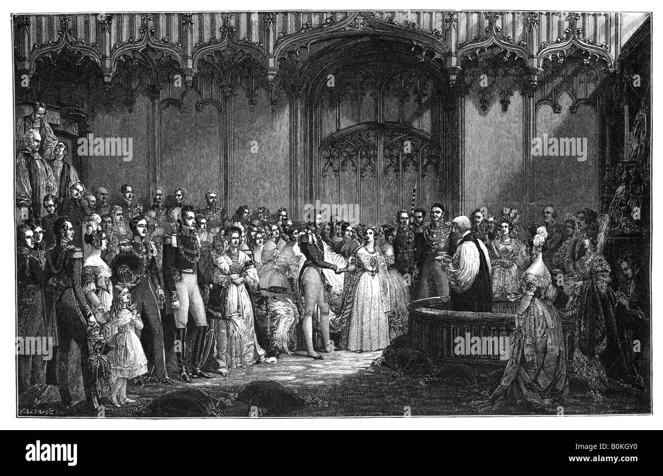 Hochzeit von königin victoria und prinz albert -Fotos und -Bildmaterial ...