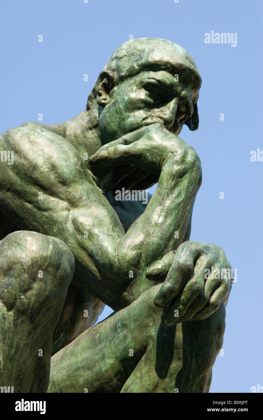 Der Denker auf dem Gelände Musée Rodin in Paris Frankreich ...