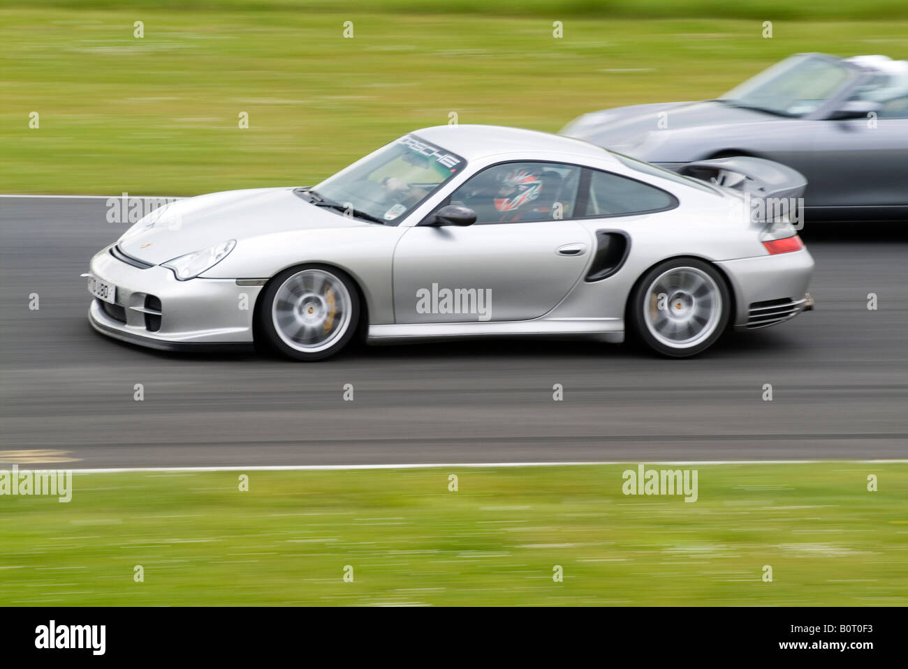 Porsche 911 996 Turbo schnelles Auto track super Tag Trackday Schaltung ...