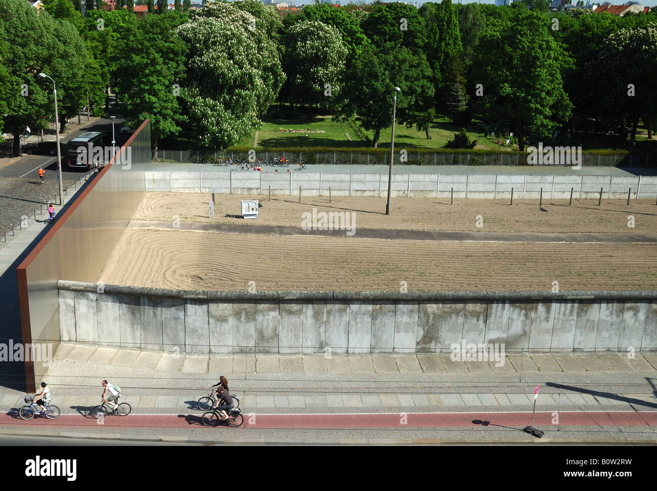 Todesstreifen Berliner Mauer Stockfotos und -bilder Kaufen - Alamy