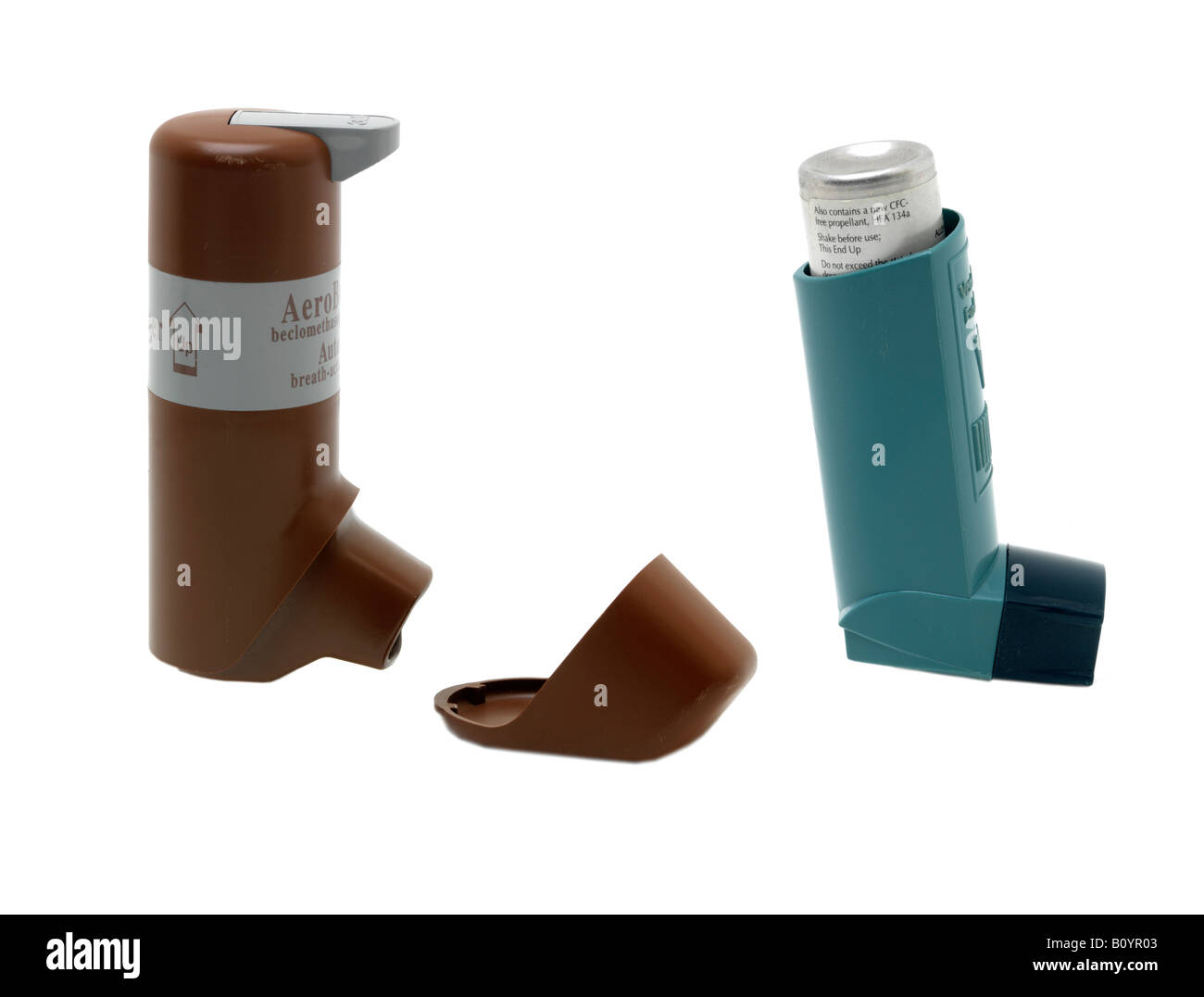 Inhalatoren für Asthma Stockfotografie - Alamy