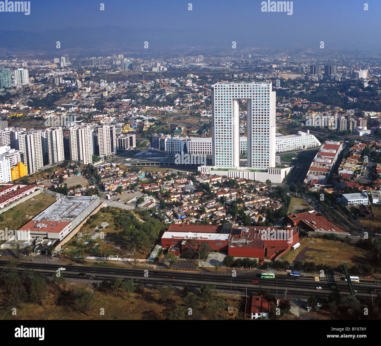 Aerial Views Mexico City Stockfotos und -bilder Kaufen - Alamy
