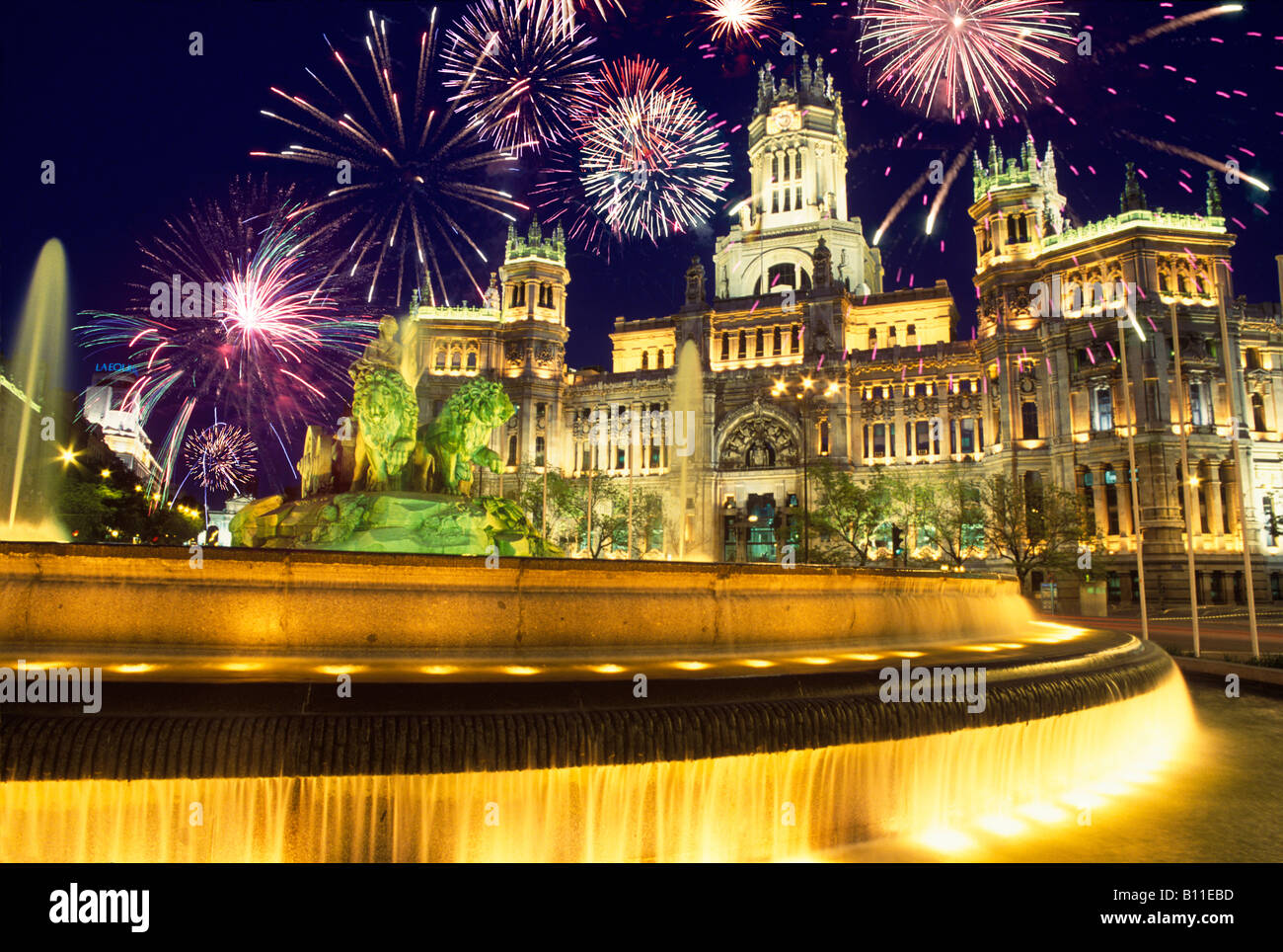 Main Post Office Madrid Spain Stockfotos und -bilder Kaufen - Alamy