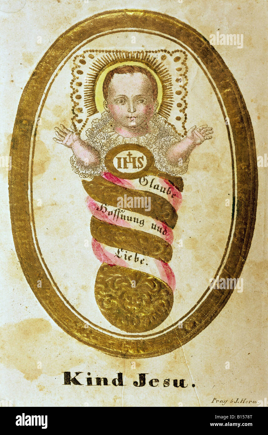 Bildende Kunst, religiöse Kunst, religiöse Bild, "Jesus Child ...
