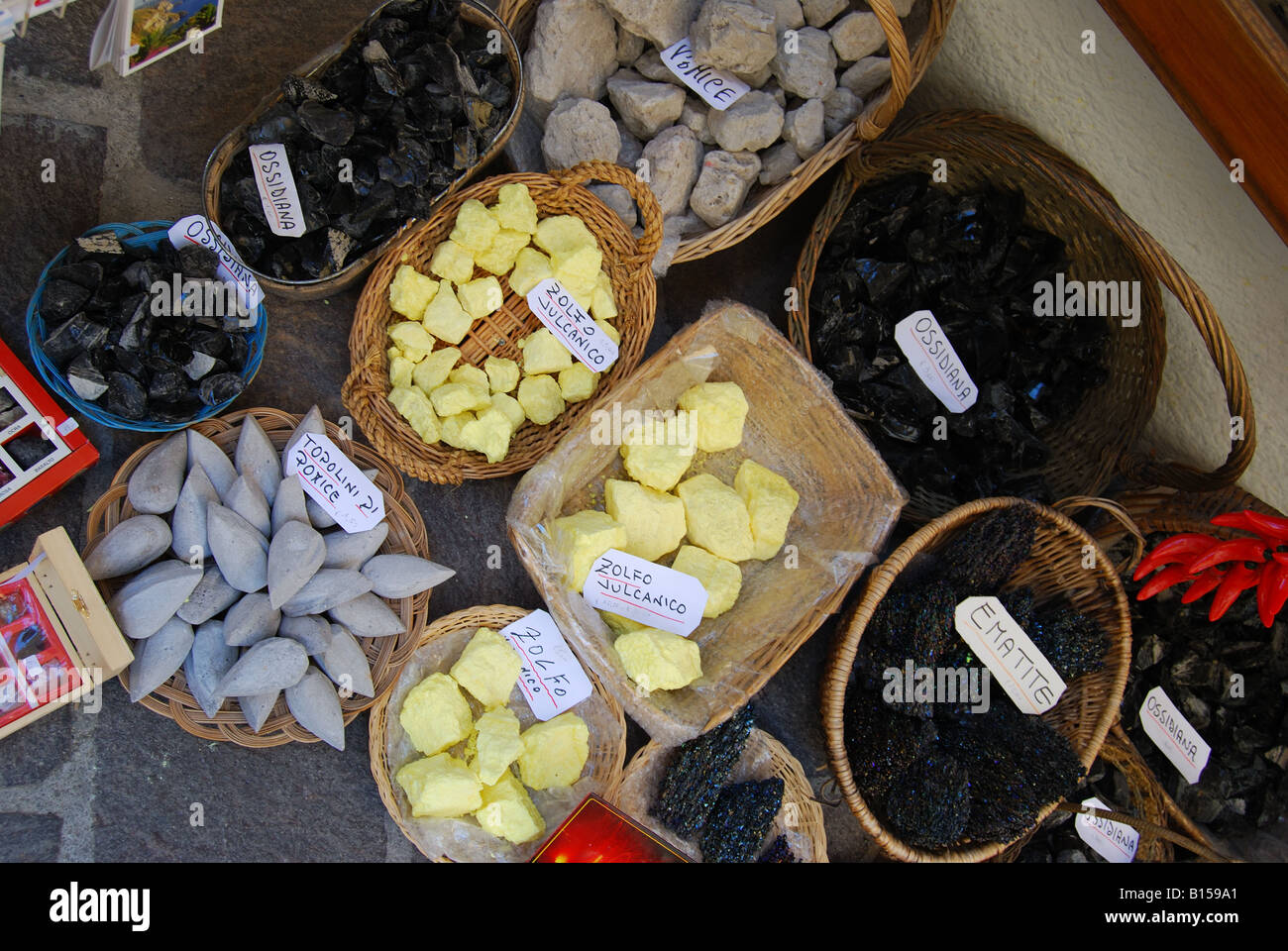 Souvenirs Aus Vulkangestein Stockfotos und -bilder Kaufen - Alamy