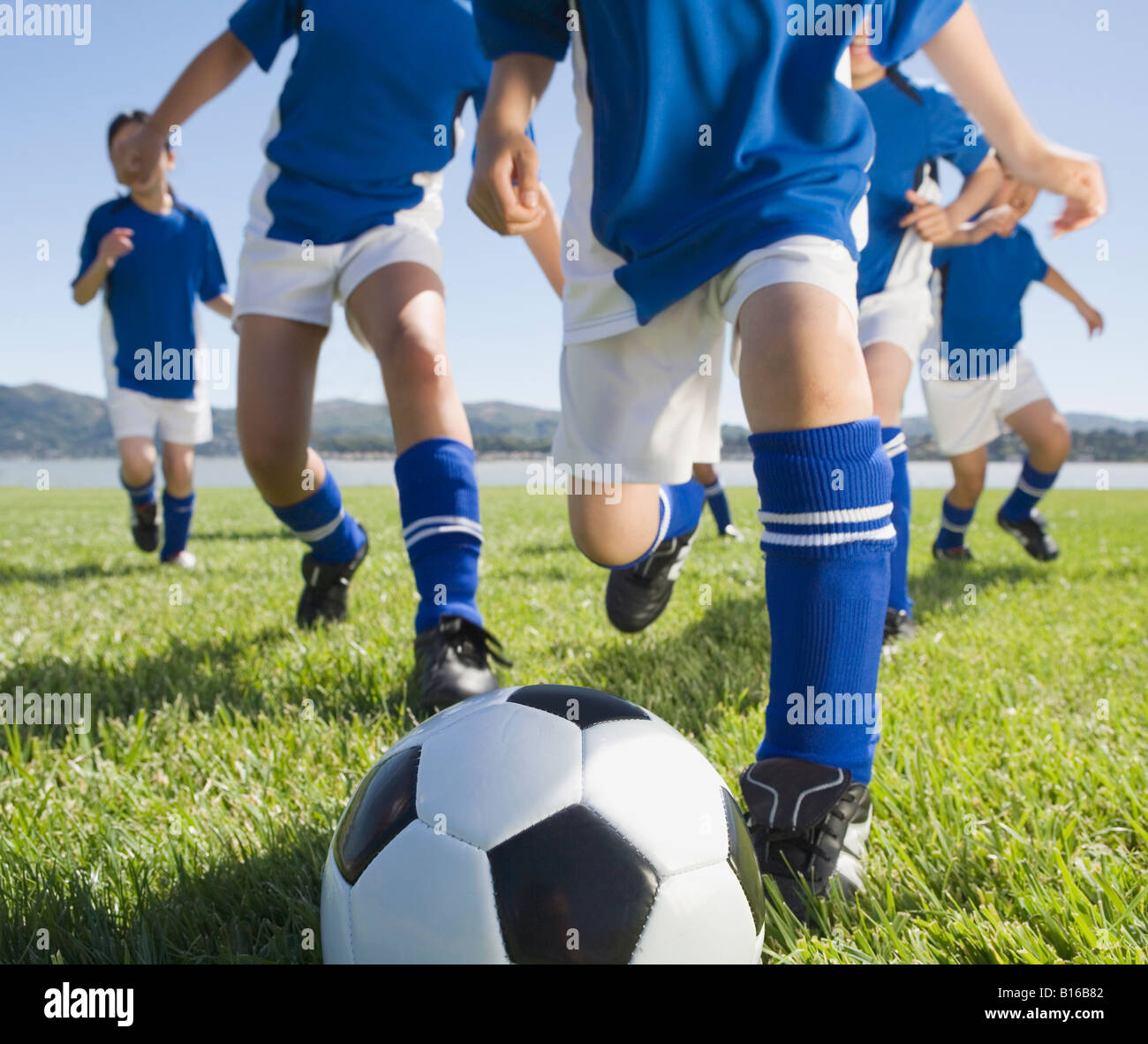Fussball Children Stockfotos und -bilder Kaufen - Alamy