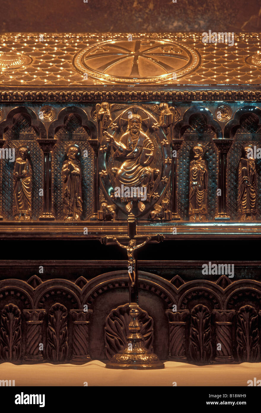 Santiago De Compostela Altar Stockfotos und -bilder Kaufen - Alamy