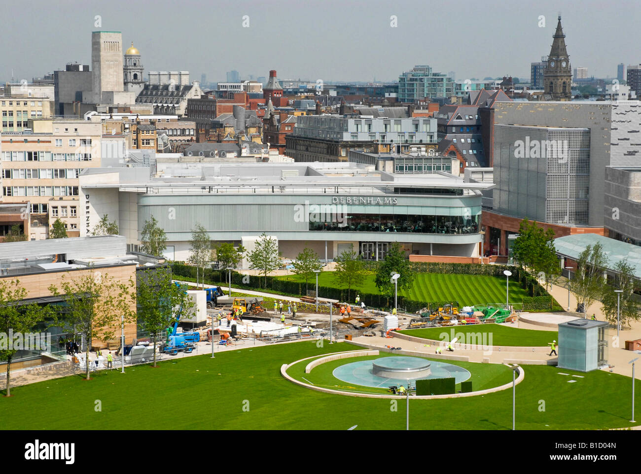 Der neue Komplex von th Liverpool One Entwicklung von Grosvenor Ständen ...