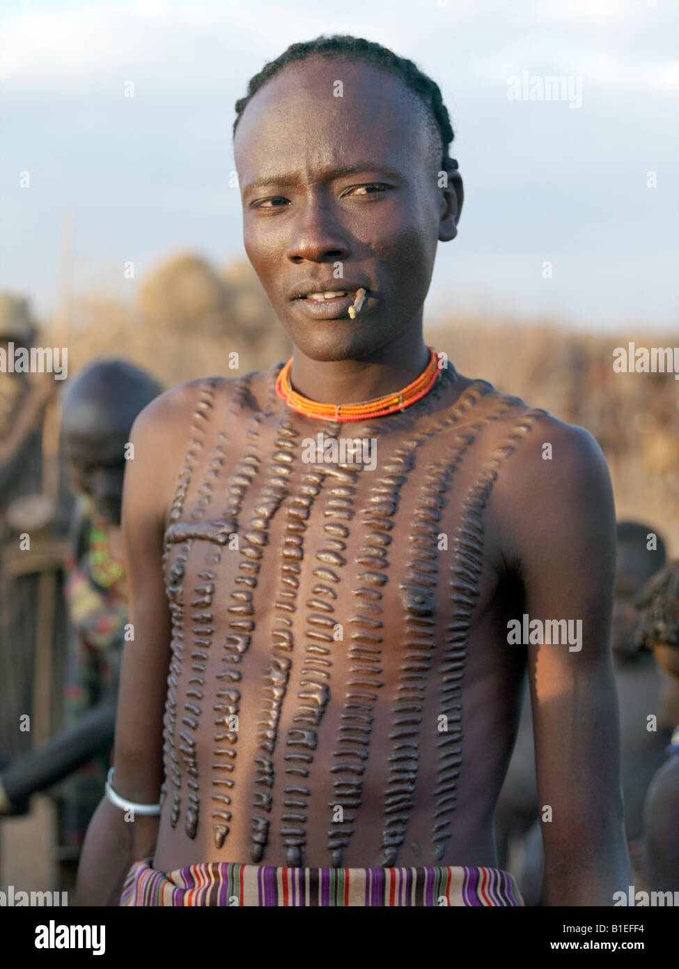 Scarification Africa Stockfotos und -bilder Kaufen - Alamy