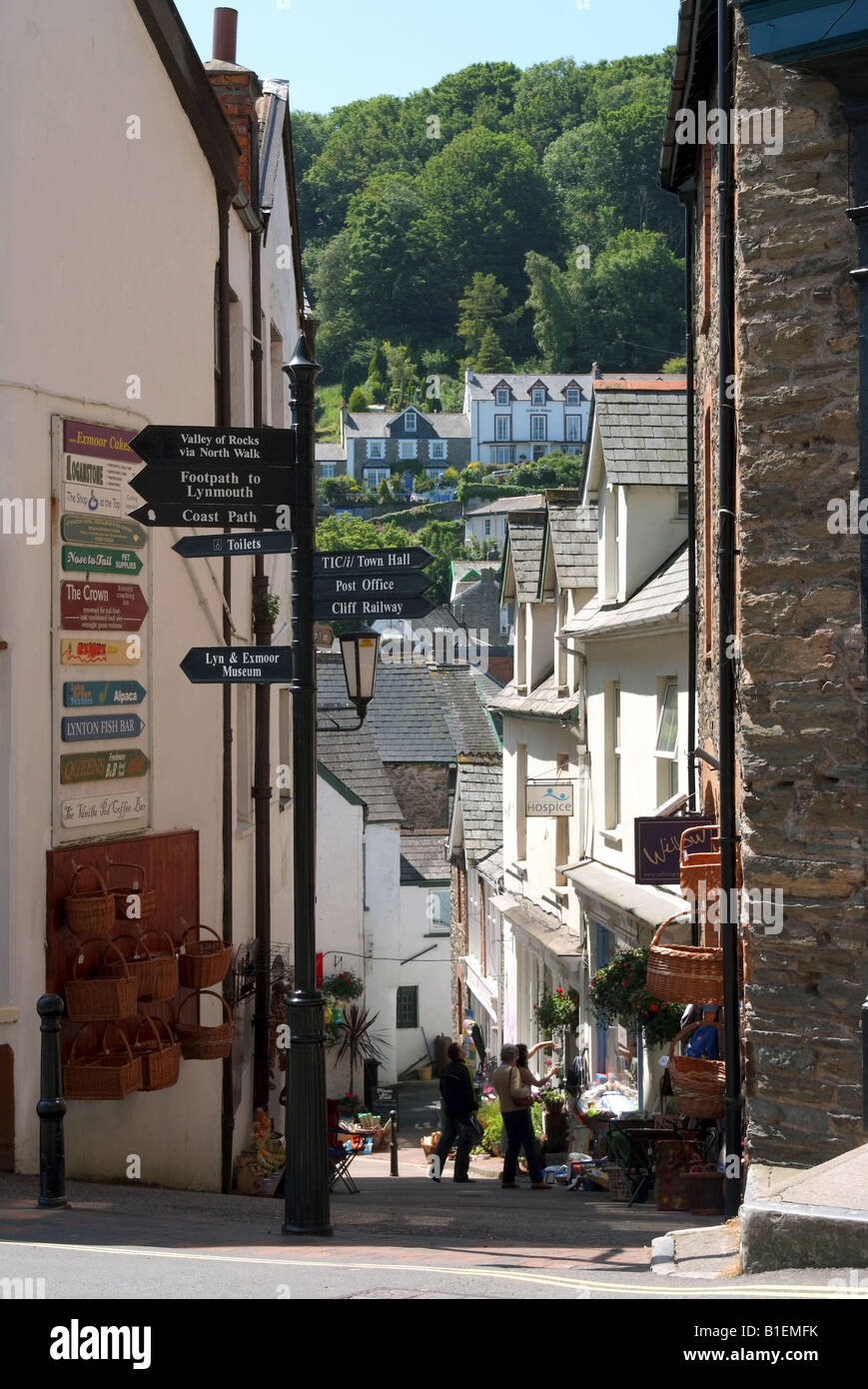 Lynton devon england -Fotos und -Bildmaterial in hoher Auflösung – Alamy