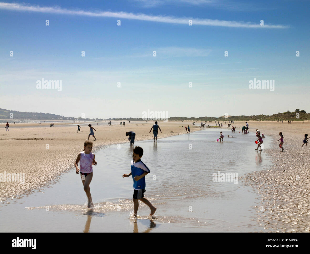Malahide Strand Dublin Irland Stockfotografie - Alamy