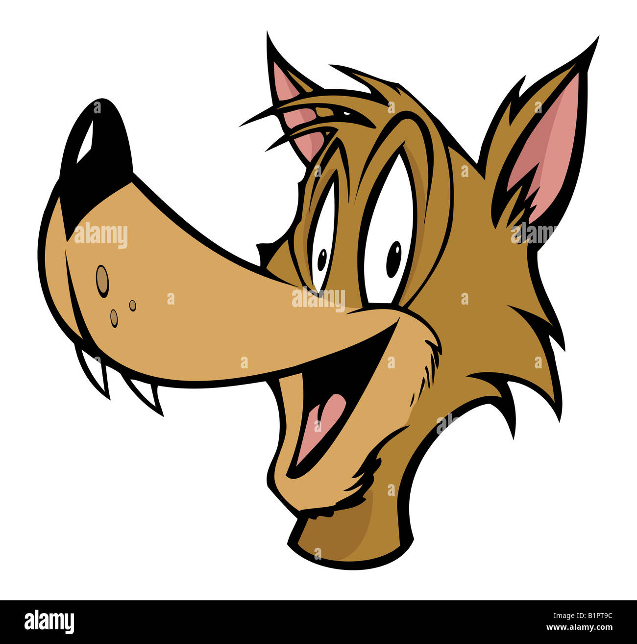 Wolf cartoon -Fotos und -Bildmaterial in hoher Auflösung – Alamy