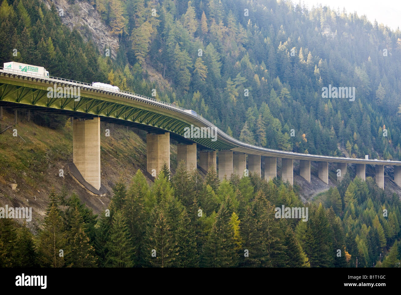 Brennerpass in Norditalien Stockfotografie - Alamy