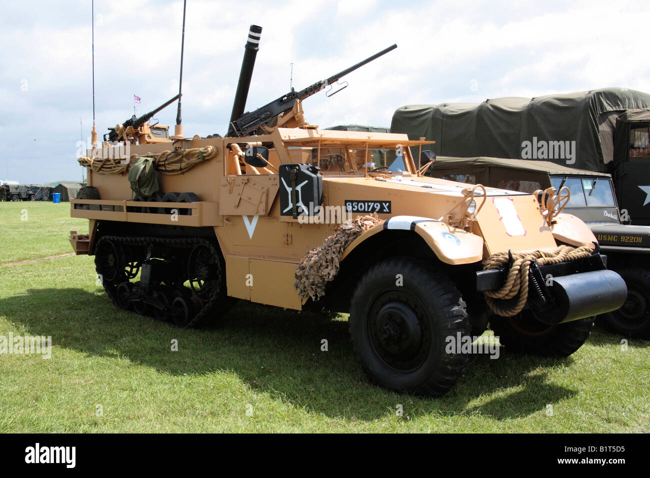 Amerikanischen WWII M3 Halbkettenfahrzeug Fahrzeug in der israelischen ...