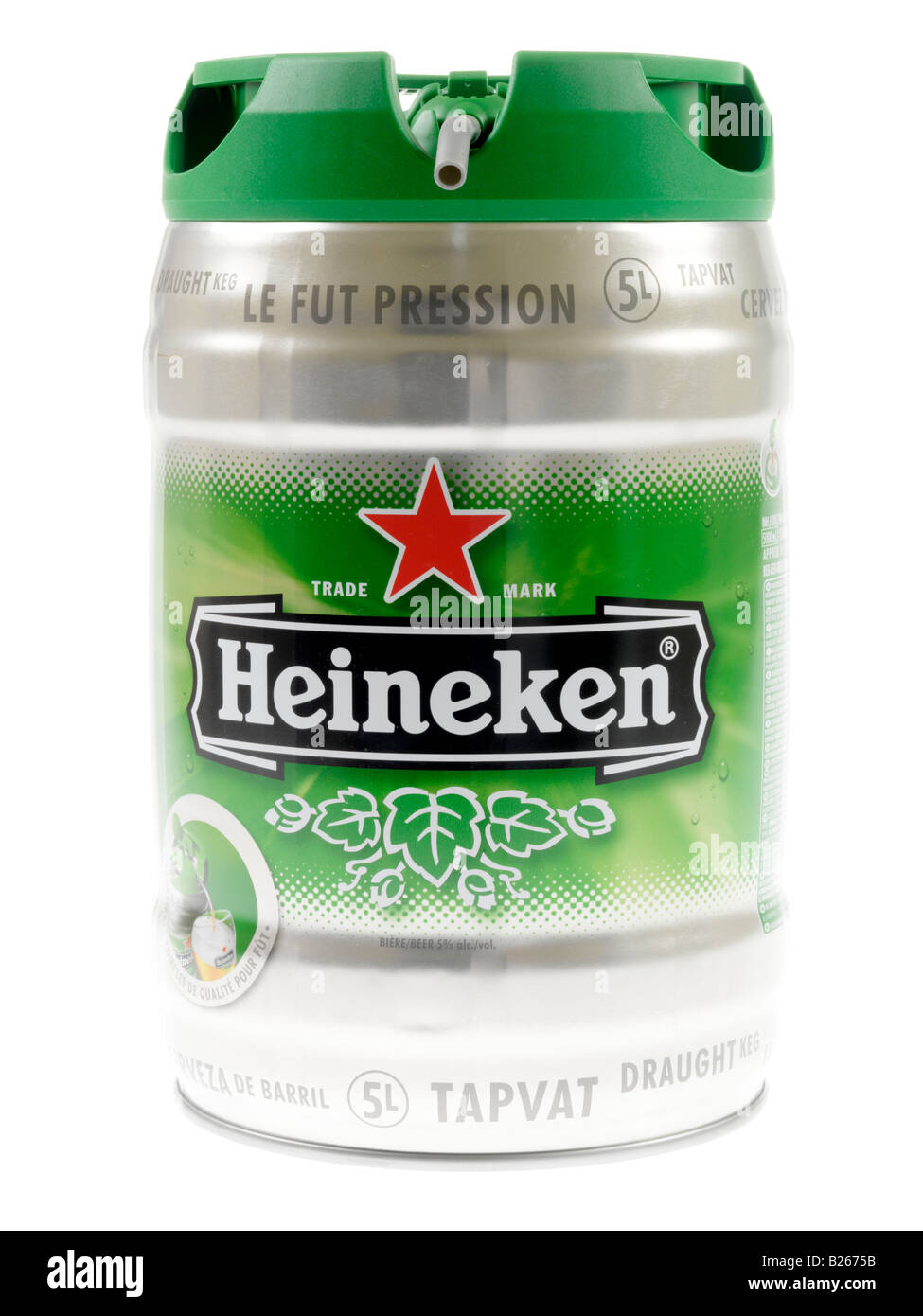Heineken 5l -Fotos und -Bildmaterial in hoher Auflösung – Alamy