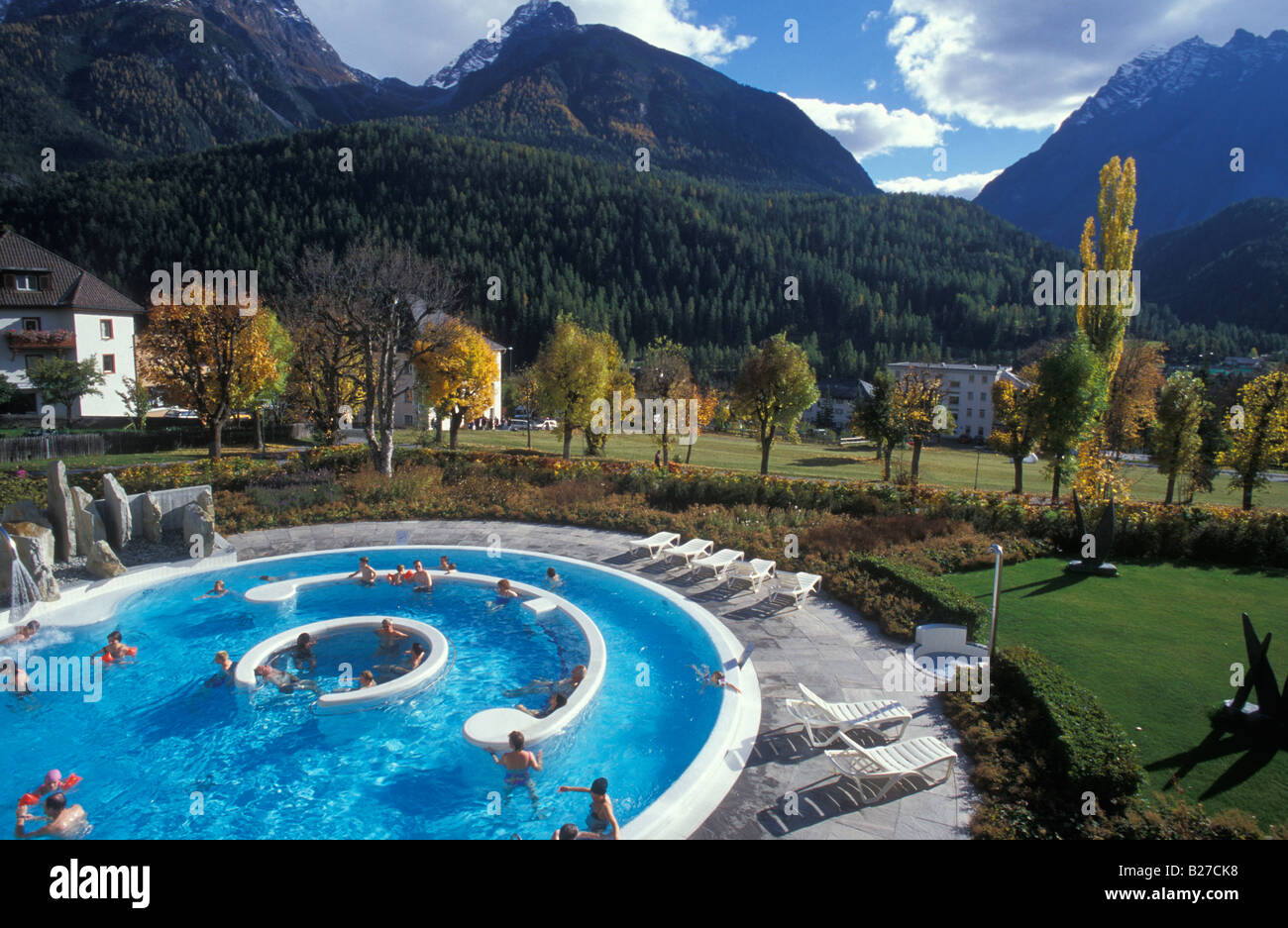 Scuol Spa Stockfotos und -bilder Kaufen - Alamy