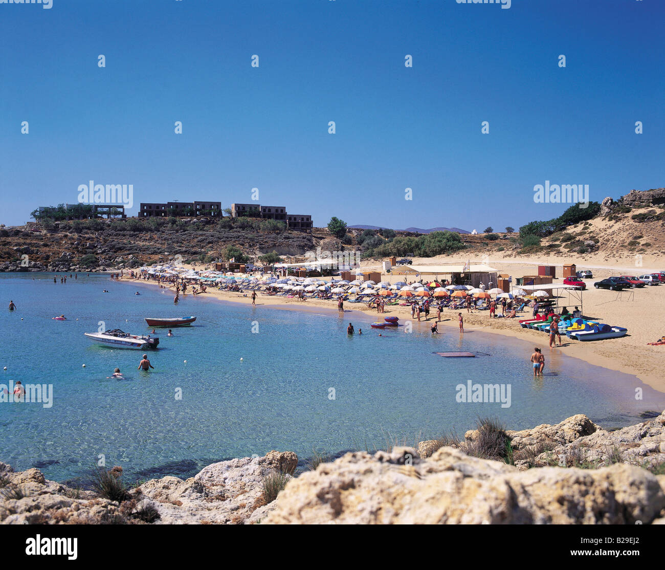 Nr Charaki Rhodos griechische Inseln Stockfotografie - Alamy
