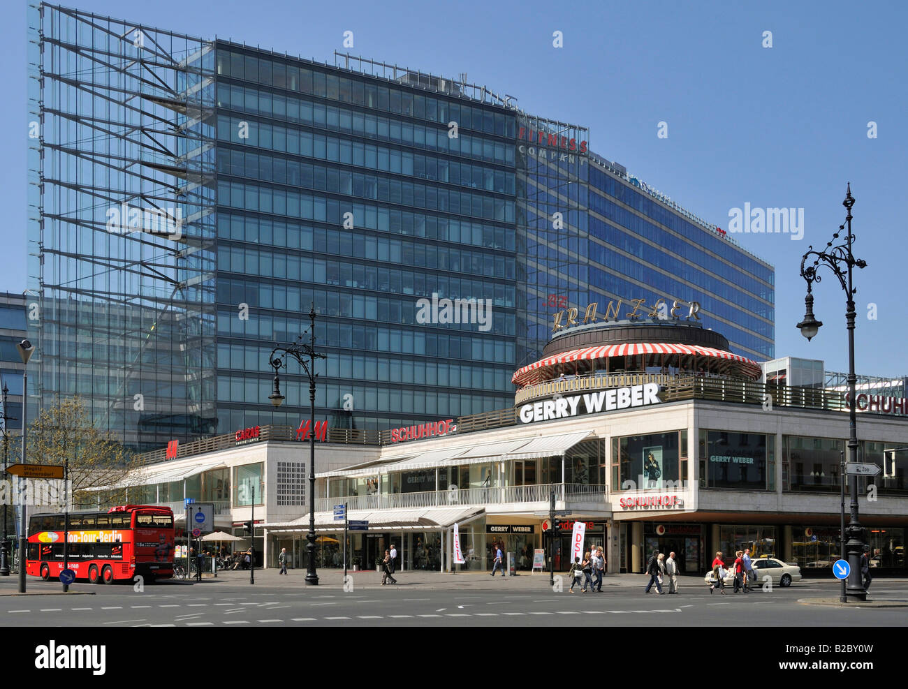 Cafe Kranzler und Neues Kranzler-Eck oder neue Kranzler Ecke am ...