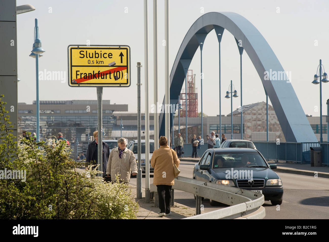 Grenzübergang Frankfurt Oder