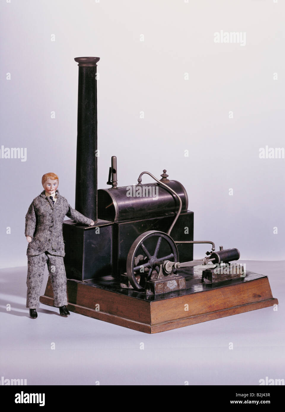 Spielzeug, mechanische Spielzeuge, Dampfmaschine, Metallblech, D.C ...