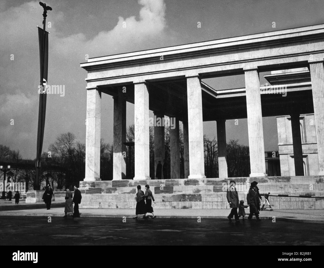 Geographie/Reisen, Deutschland, München, Königsplatz, Ostseite ...