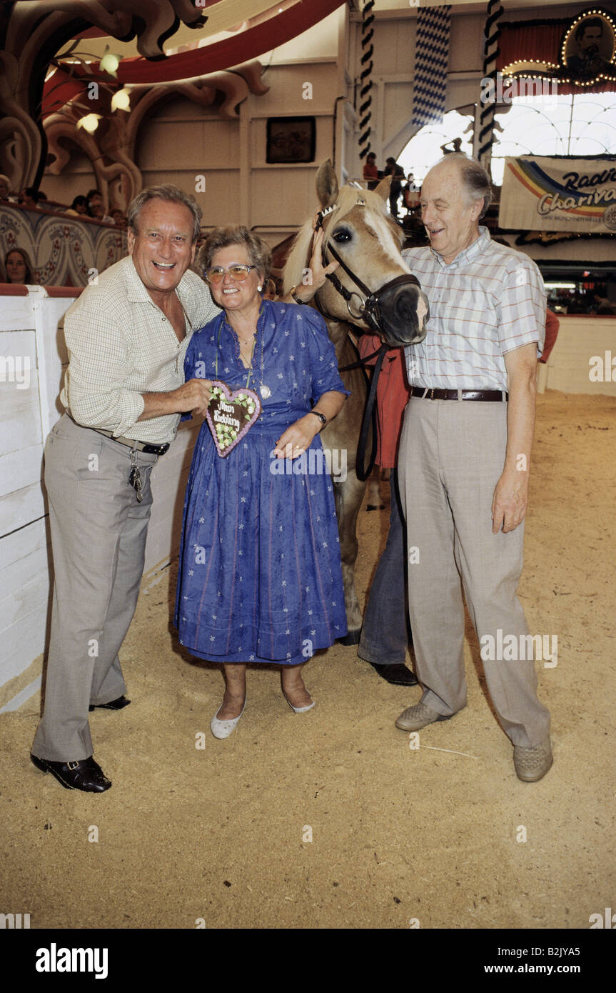 With His Wife Maxi And Hans Billian Stockfotos & With His Wife Maxi And ...