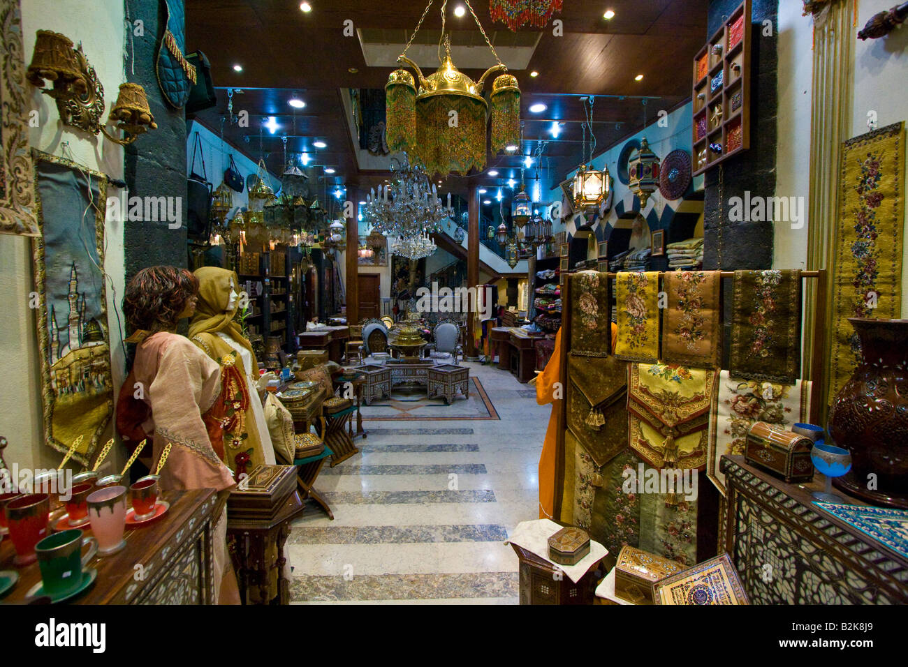 Syria Damascus Old Town Souvenir Stockfotos und -bilder Kaufen - Alamy