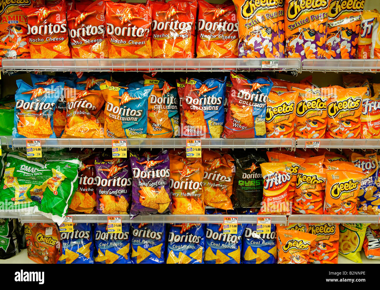 Junk food display -Fotos und -Bildmaterial in hoher Auflösung – Alamy