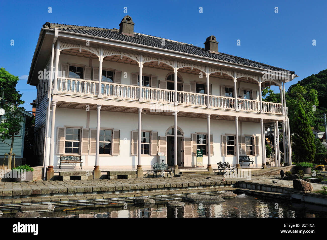Ehemaligen Mitsubishi Nr. 2 Dock House, Glover Garden, Nagasaki, Kyushu ...
