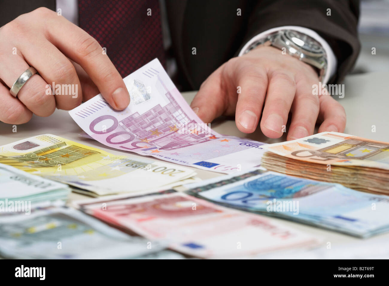 Money finance bank notes germany -Fotos und -Bildmaterial in hoher ...
