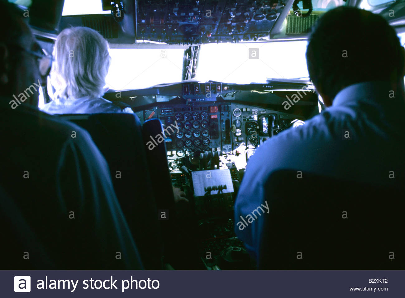Dc 10 Cockpit Stockfotos und -bilder Kaufen - Alamy