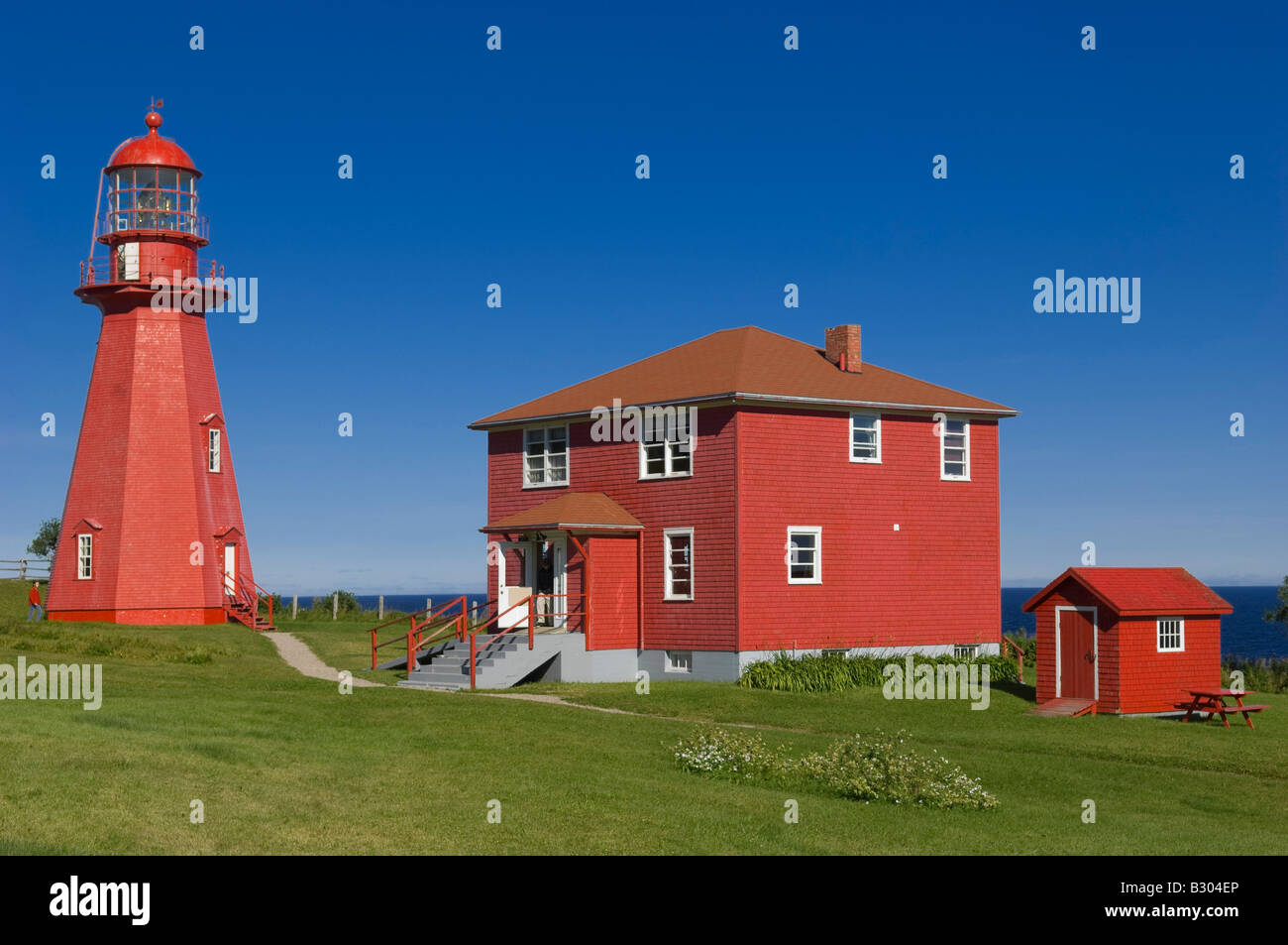 La martre lighthouse quebec canada -Fotos und -Bildmaterial in hoher ...